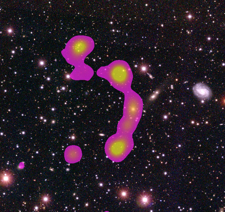 Discovered galaxy cluster named after two citizen scientists | Galaxy Zoo